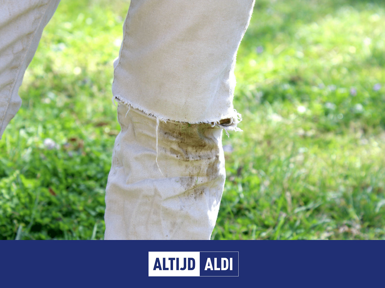 Zo verwijder je makkelijk grasvlekken uit kleding | Altijd ALDI