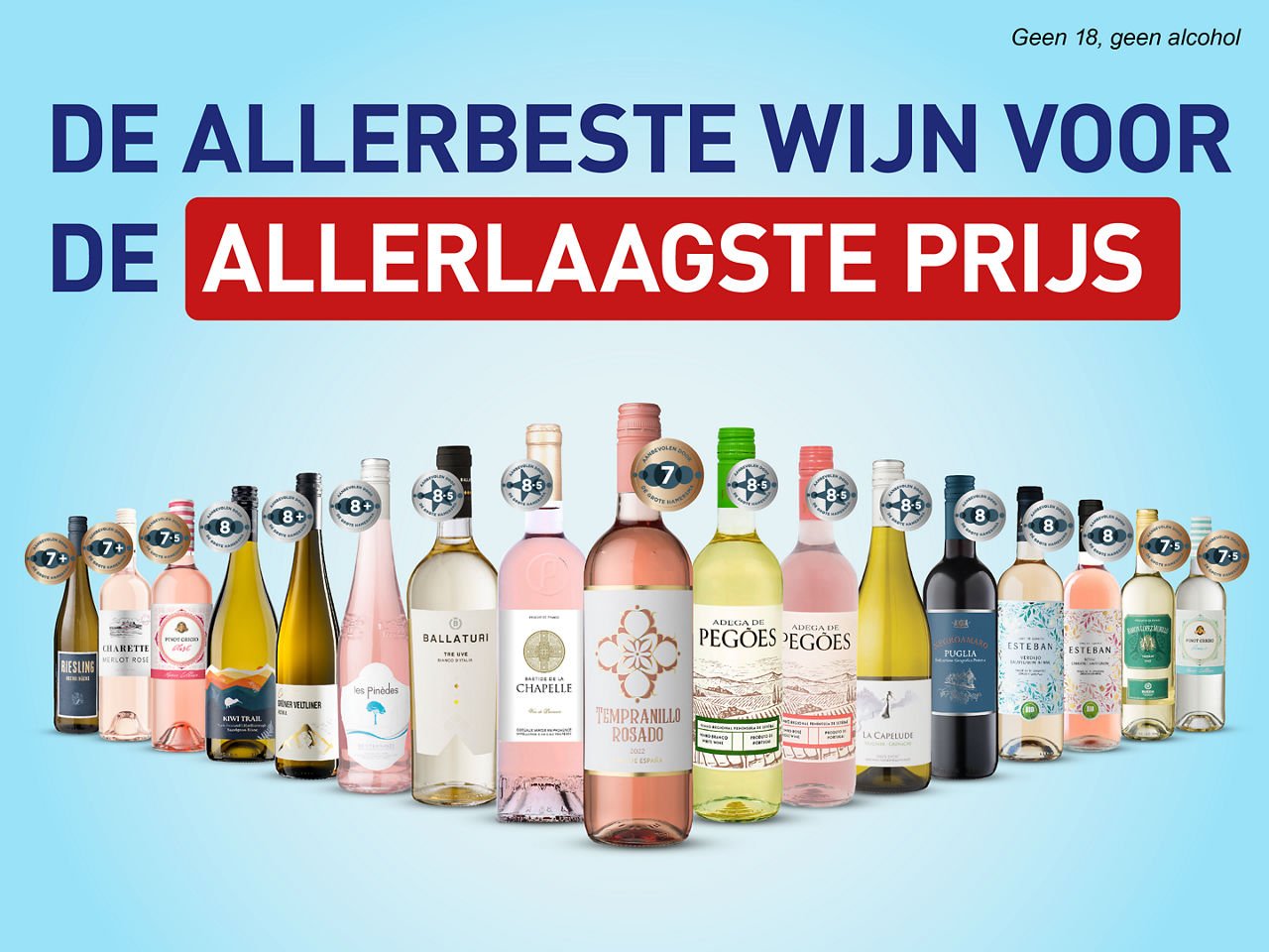 Prijswinnende wijnen voor een winnende prijs - ALDI