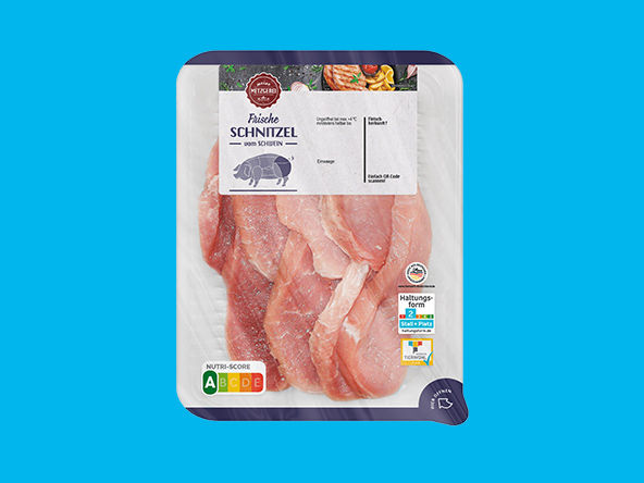 Schweinefleisch: Filet, Schnitzel & Gyros von ALDI Nord