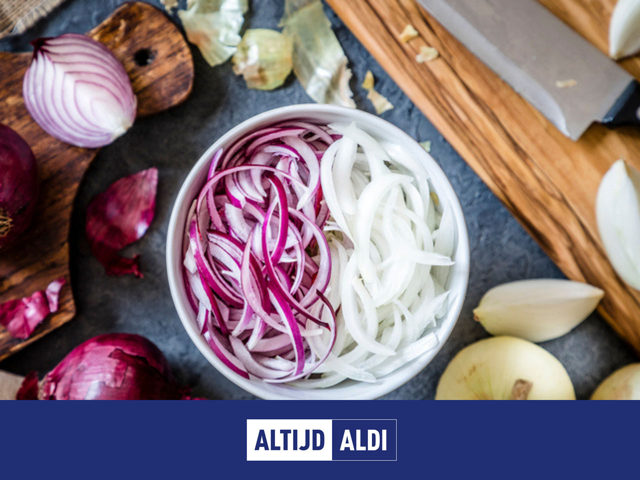 Welke ui hoort bij welk gerecht? 4 soorten ui mét recepten | Altijd ALDI