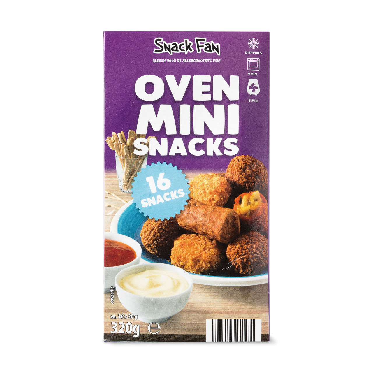 Snack fan Oven mini snacks