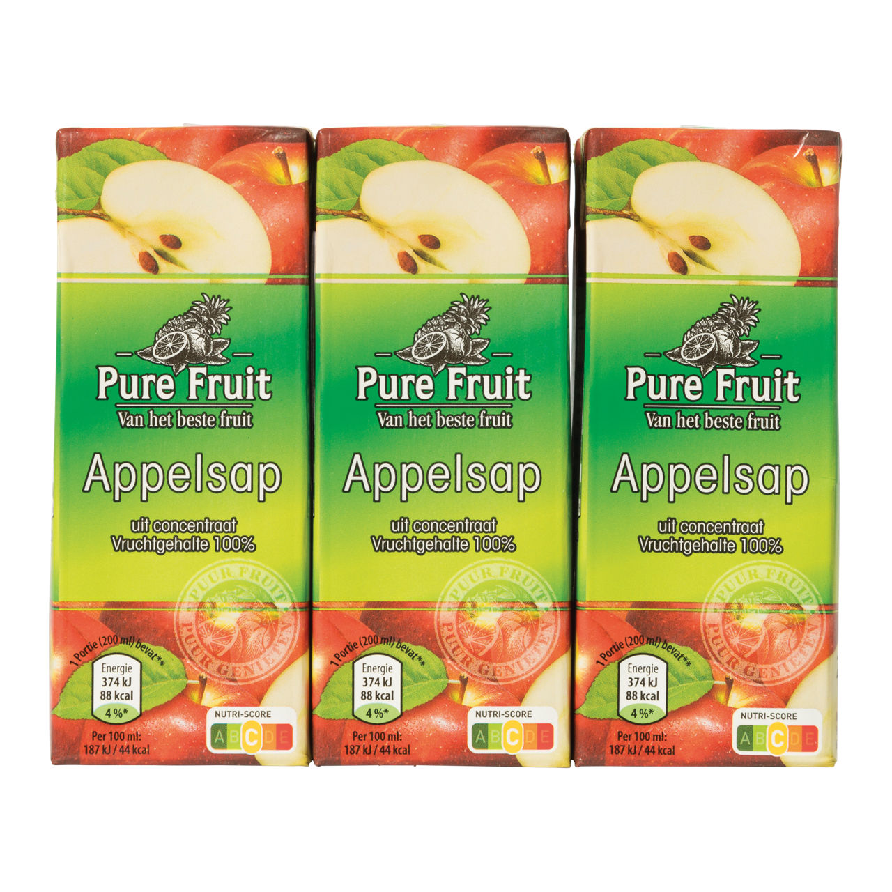 Pure fruit 6-pack appelsap