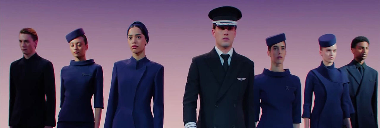 Unveiled on the fashion runway, Riyadh Air and Saudi Arabian creative ...