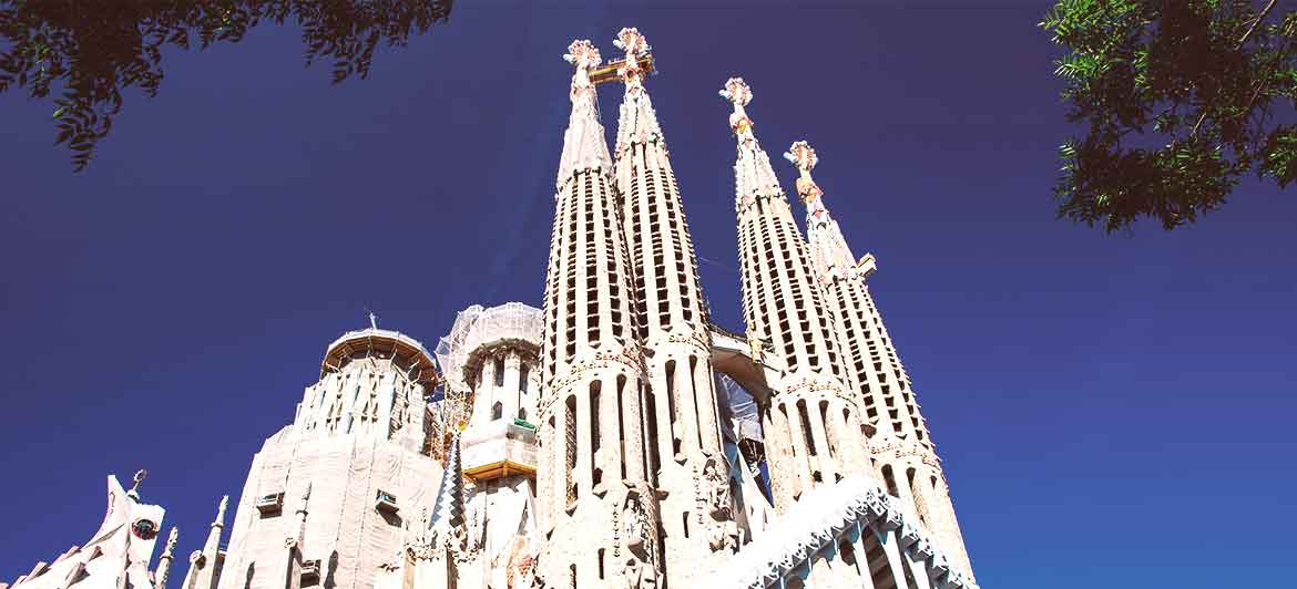 On the Gaudi trail in Barcelona
