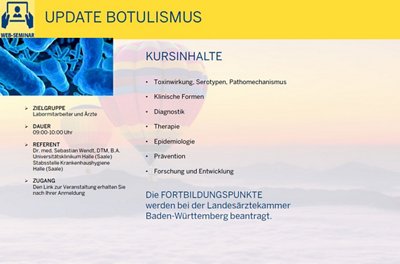 Update Botulismus | Pioneering Diagnostics