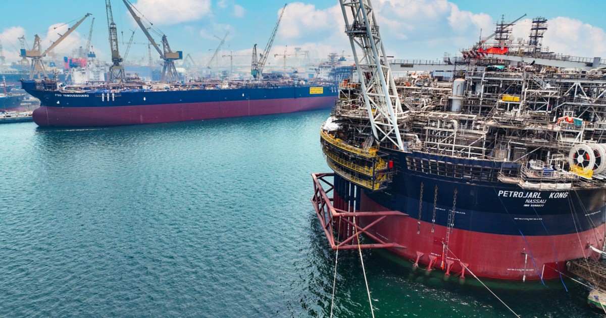 Eni: FPSO Petrojarl Kong and FSO Yamoussoukro ready to leave for Côte d'Ivoire for phase 2 of ...