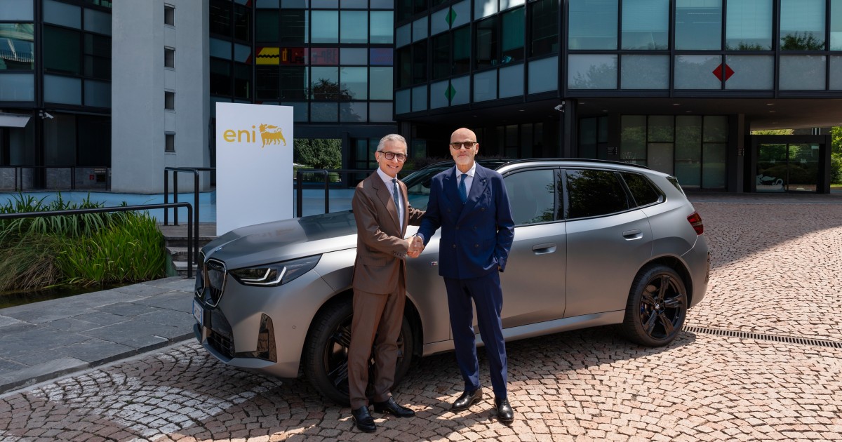 Eni and BMW Italia form an alliance for sustainable mobility