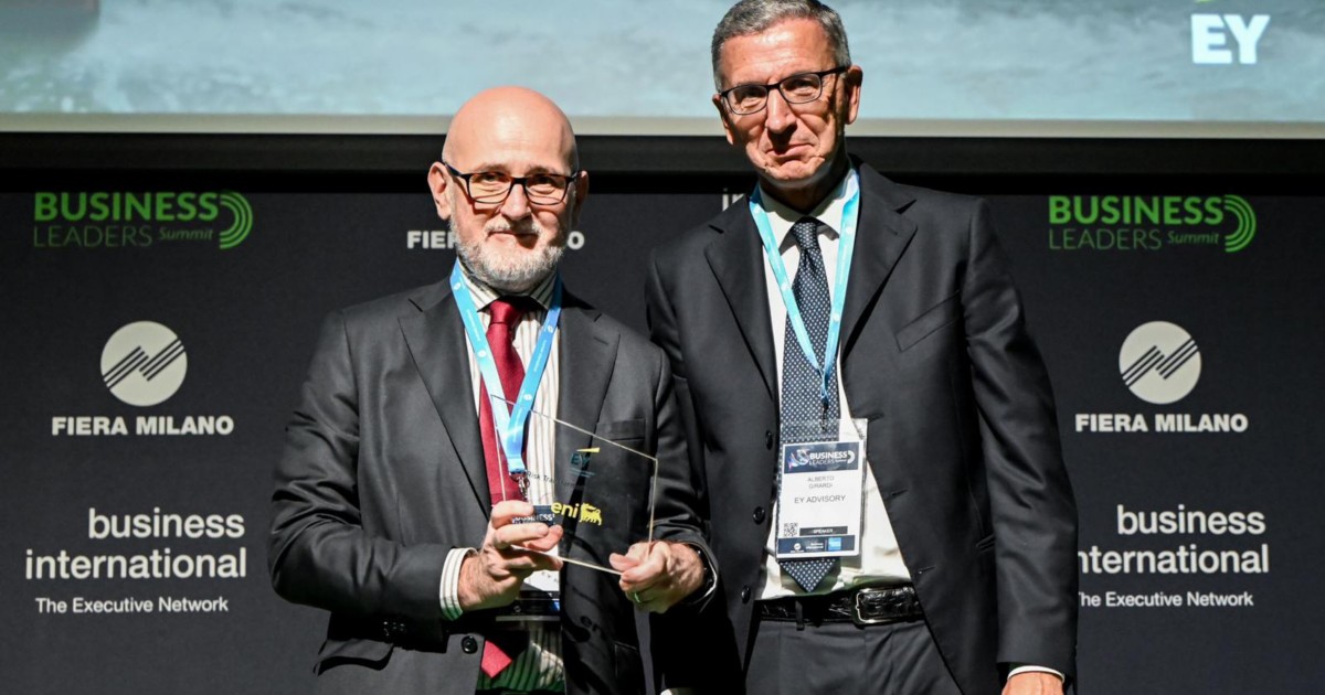 Eni premiata alla prima edizione italiana degli “EY Risk Transformation ...
