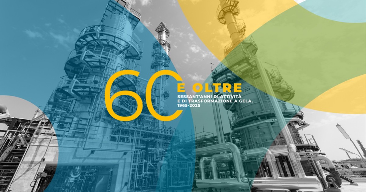 Gela, 60 anni e oltre 2025 | Eni