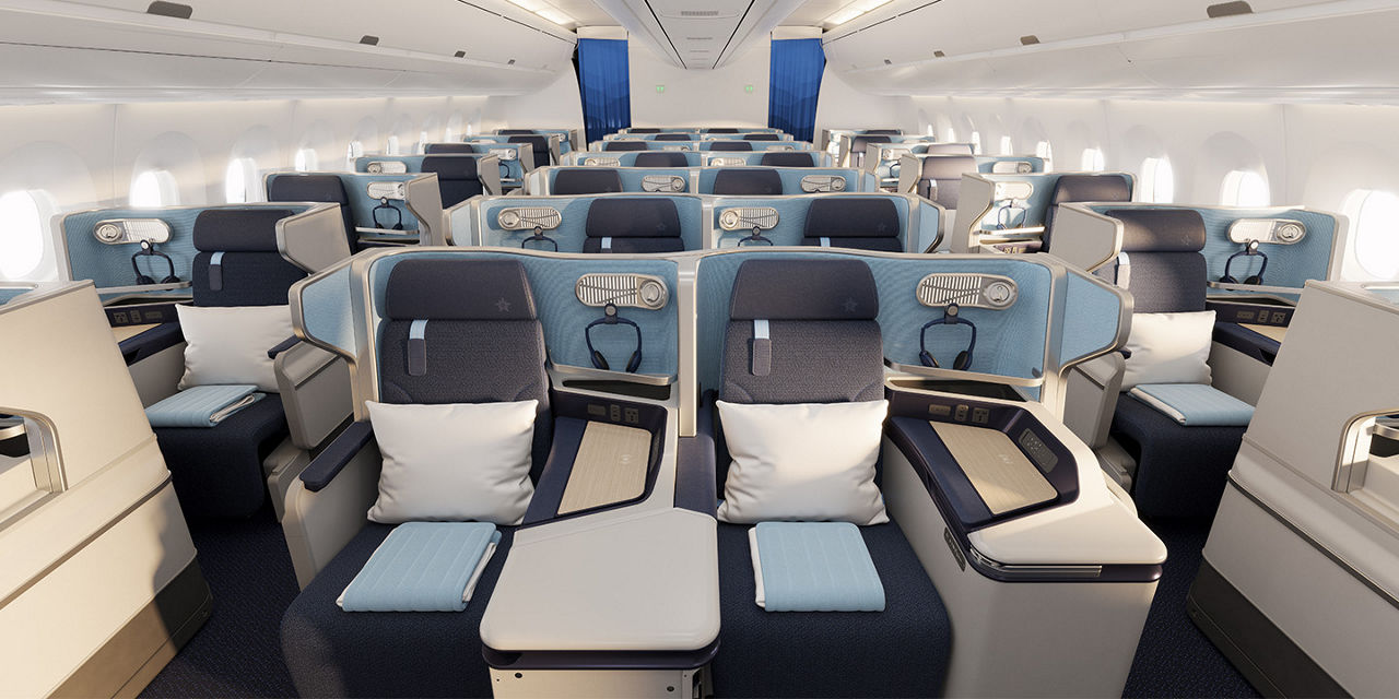 New A350 cabin | Edelweiss