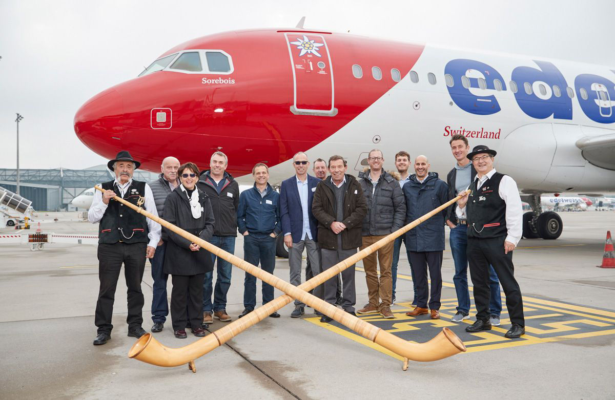 Aircraft Christenings | Edelweiss