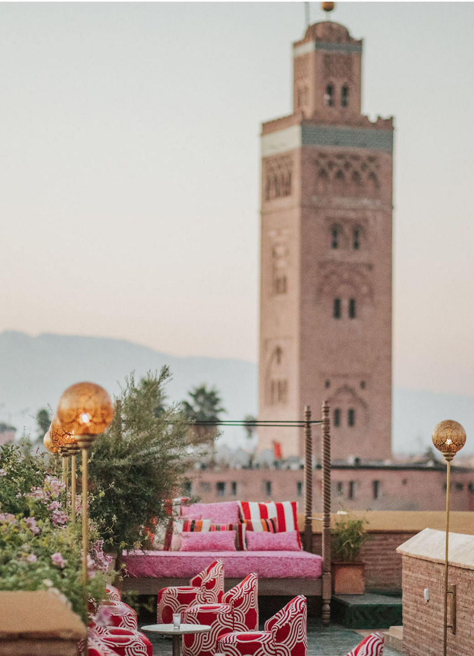 Cosy Bars above the Roofs of Marrakech | Edelweiss