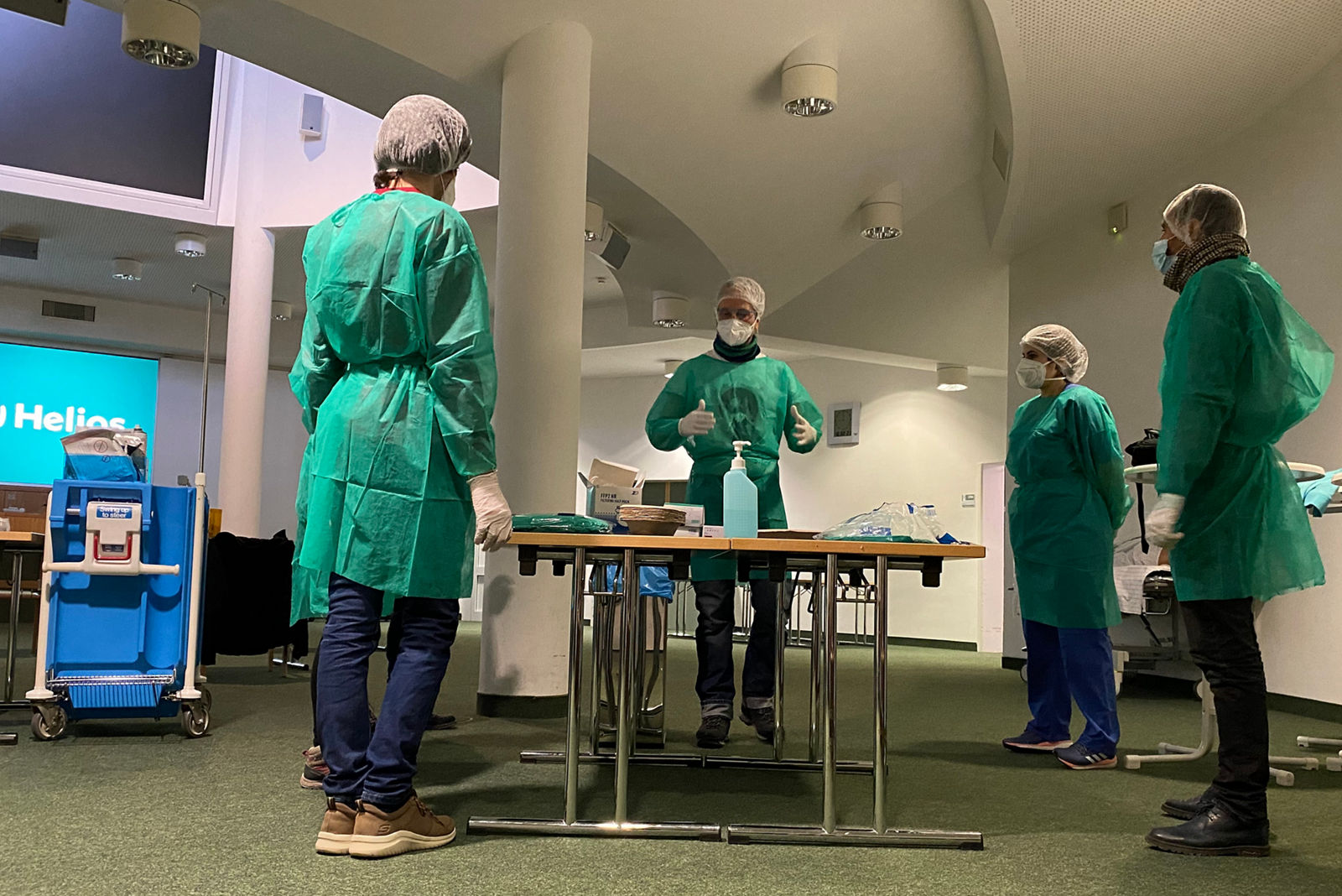 Das Integrationsteam begrüßt neue Teammitglieder | Helios Kliniken Leipzig