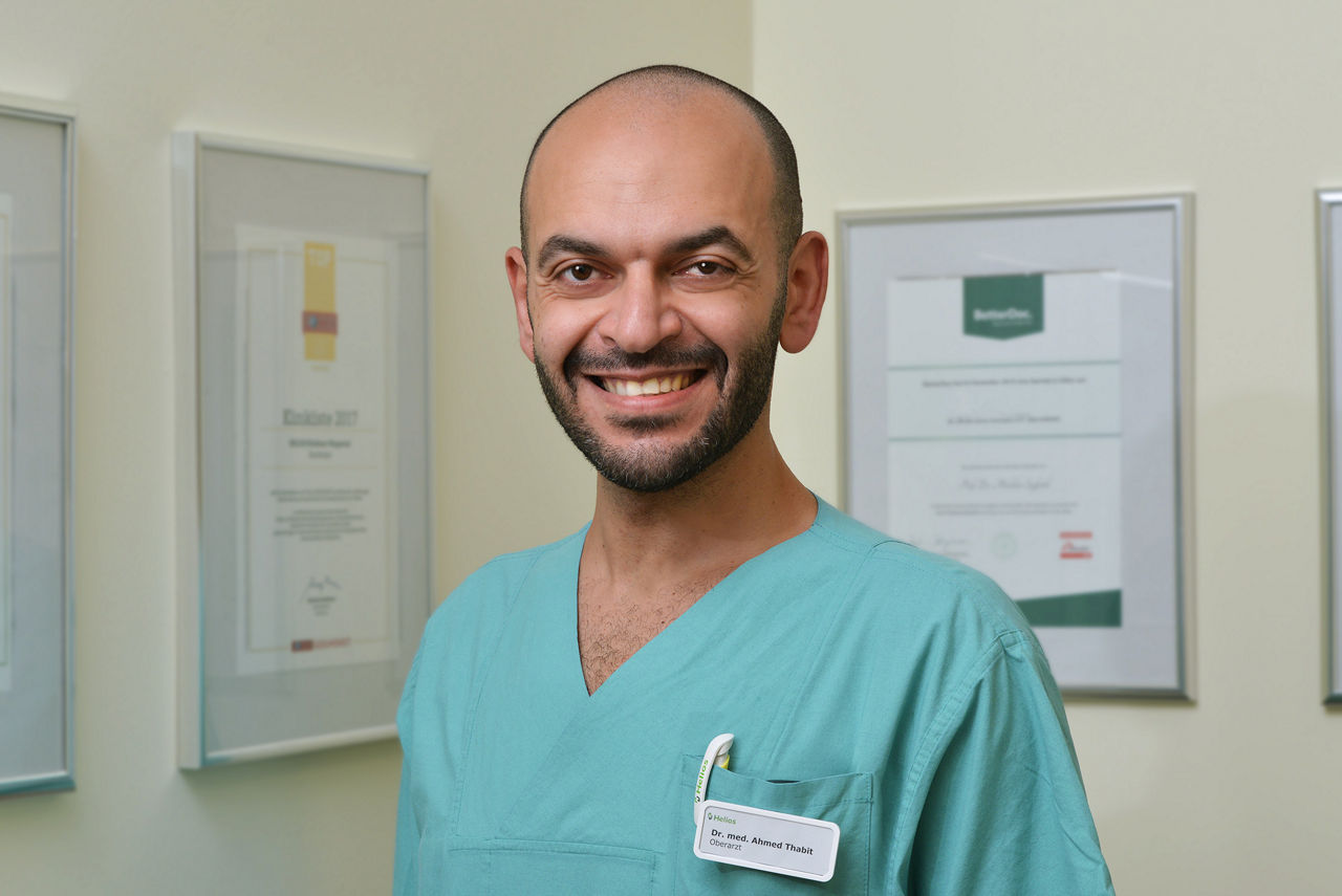 Dr. med. Ahmed Thabit | Helios Universitätsklinikum Wuppertal