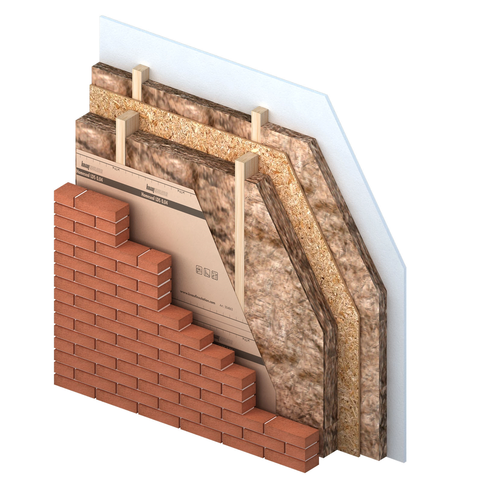 Naturoll 035 glaswol isolatie met ECOSE | Knauf Insulation