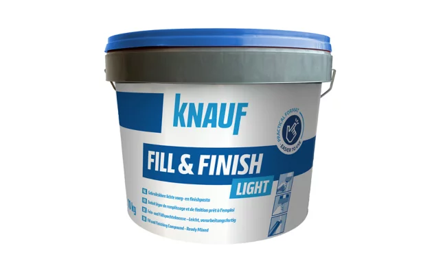 Knauf Fill and Finish Light : enduit de jointoiement et de finition ...