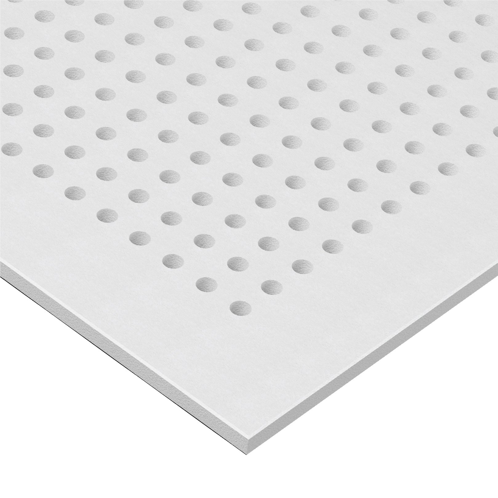 Cleaneo - Round Perforated Acoustic Ceiling Panels | Knauf GCC