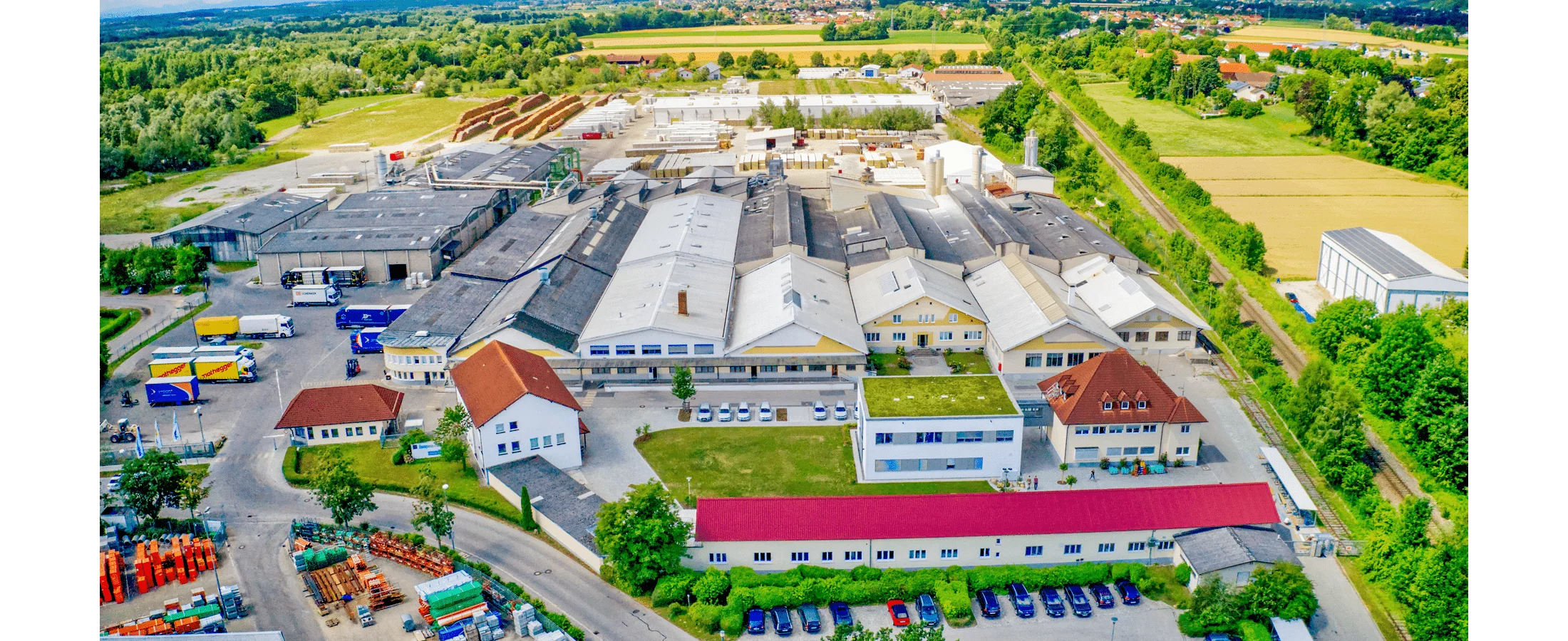 Das Knauf Insulation Werk in Simbach am Inn
