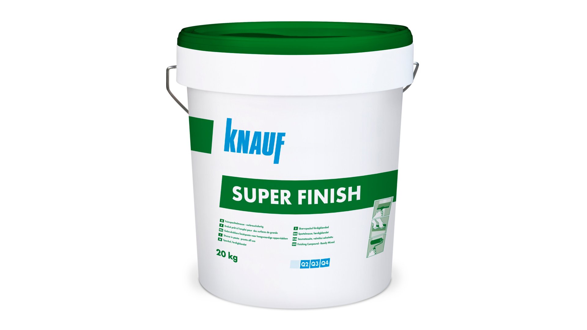 Knauf Super Finish (Yeşil Kapak) - Kullanıma Hazır Macun