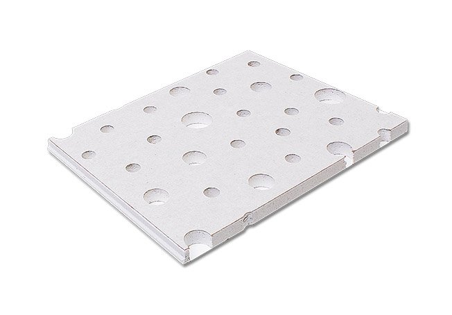 Cleaneo - Round Perforated Acoustic Ceiling Panels | Knauf GCC