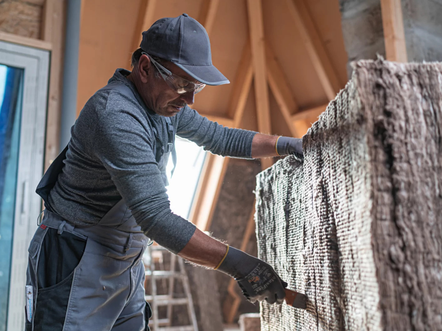 Leichte und einfach zu installierende Dämmung von Knauf