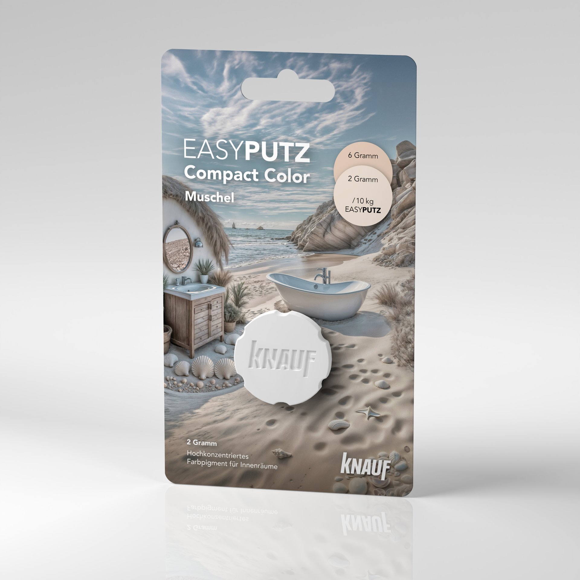 Compact Color muschel