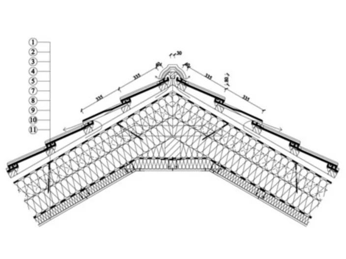 CAD detaily zateplení šikmé střechy | Knauf.com