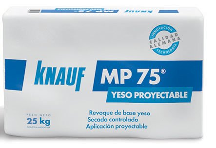 YESO KNAUF MP 75 PROYECTABLE
