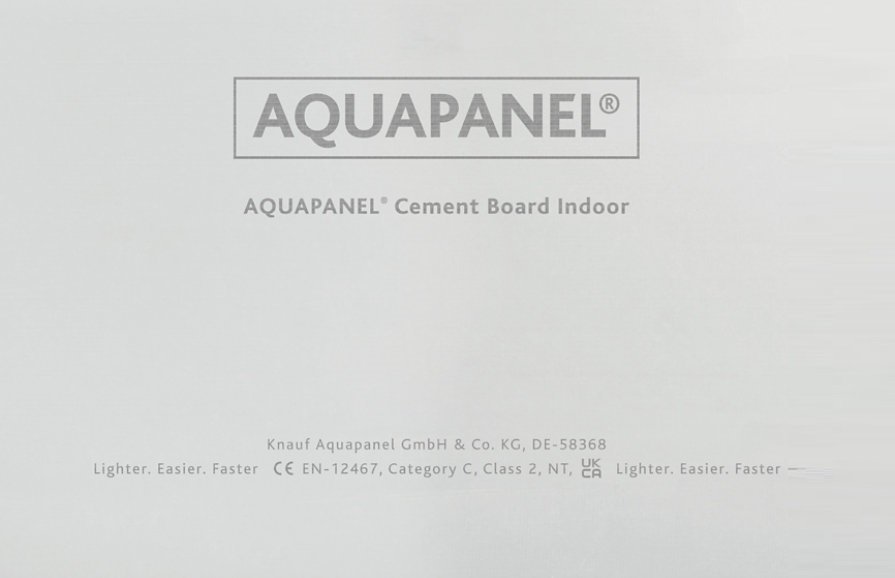AQUAPANEL® Cement Board Indoor 12.5mm