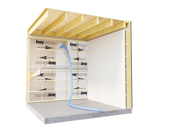 Isolation thermo-acoustique des murs : Supafil Timber Frame 034 | Knauf Insulation