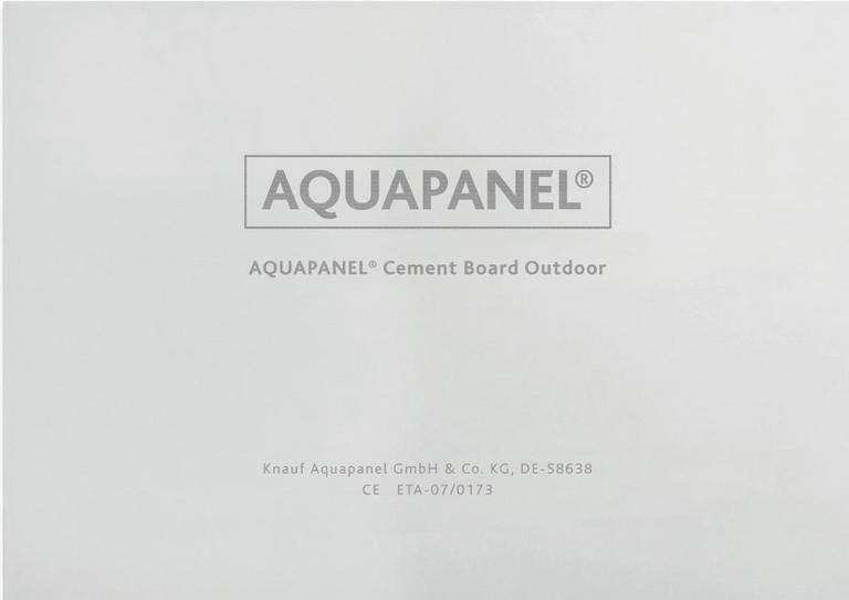 Knauf Aquapanel