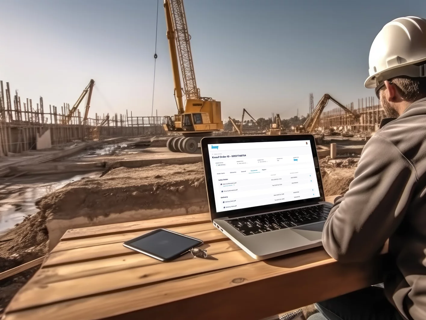 Access exclusive digital solutions via MyKnauf