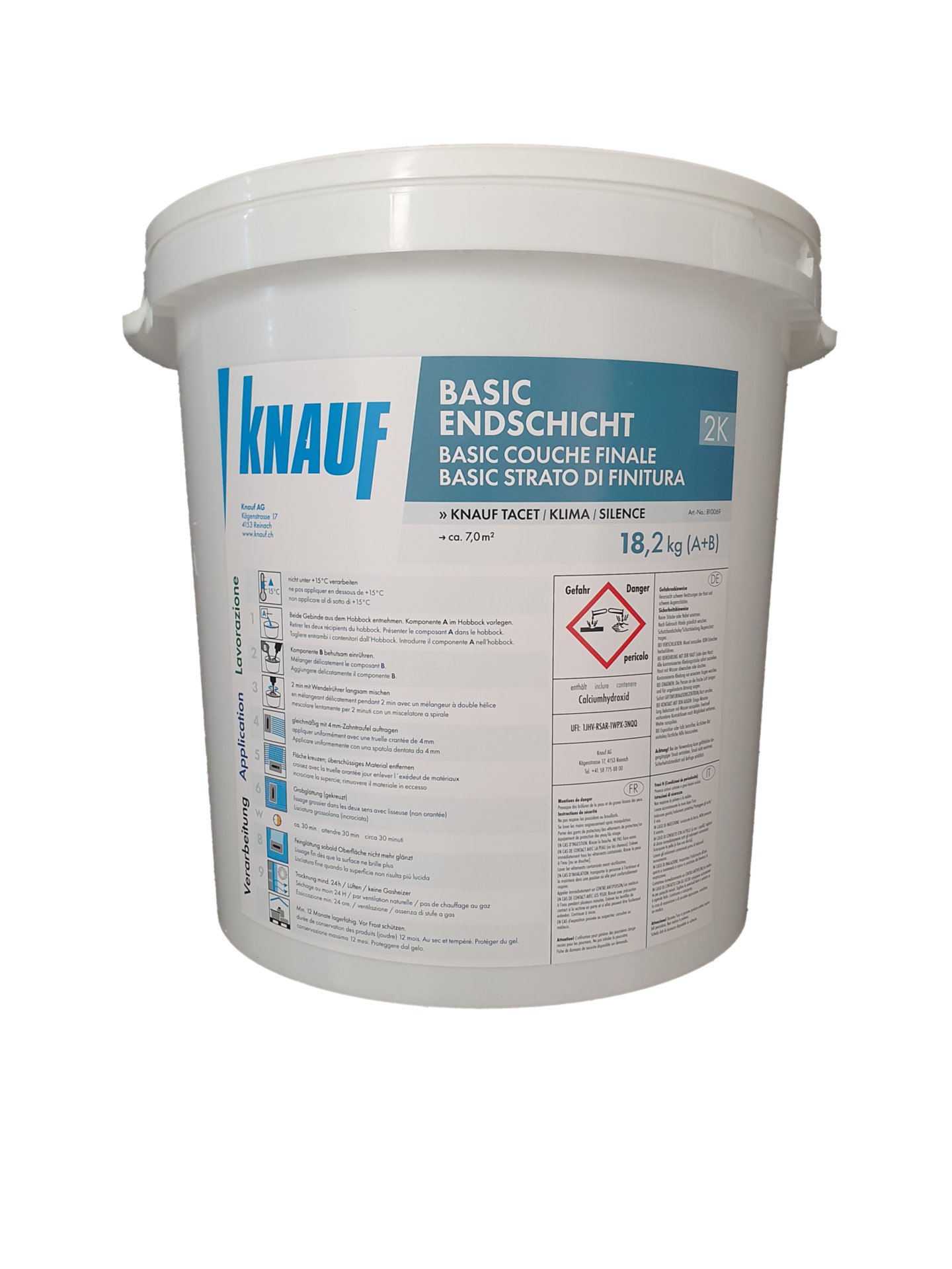 Basic strato di finitura Tacet/Klima/Silence