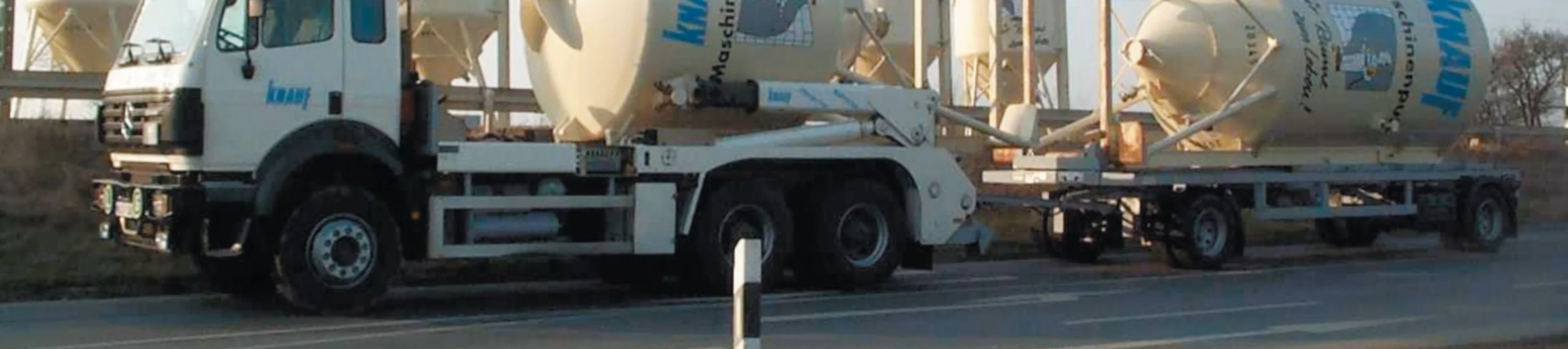 Putz- und Fassadenlogistik | Knauf