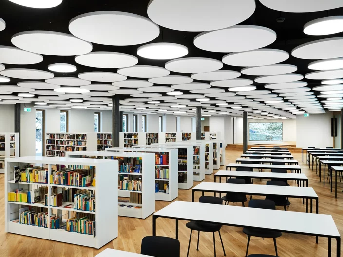 Chur Cantonal School, Switzerland | Ceilings | Knauf