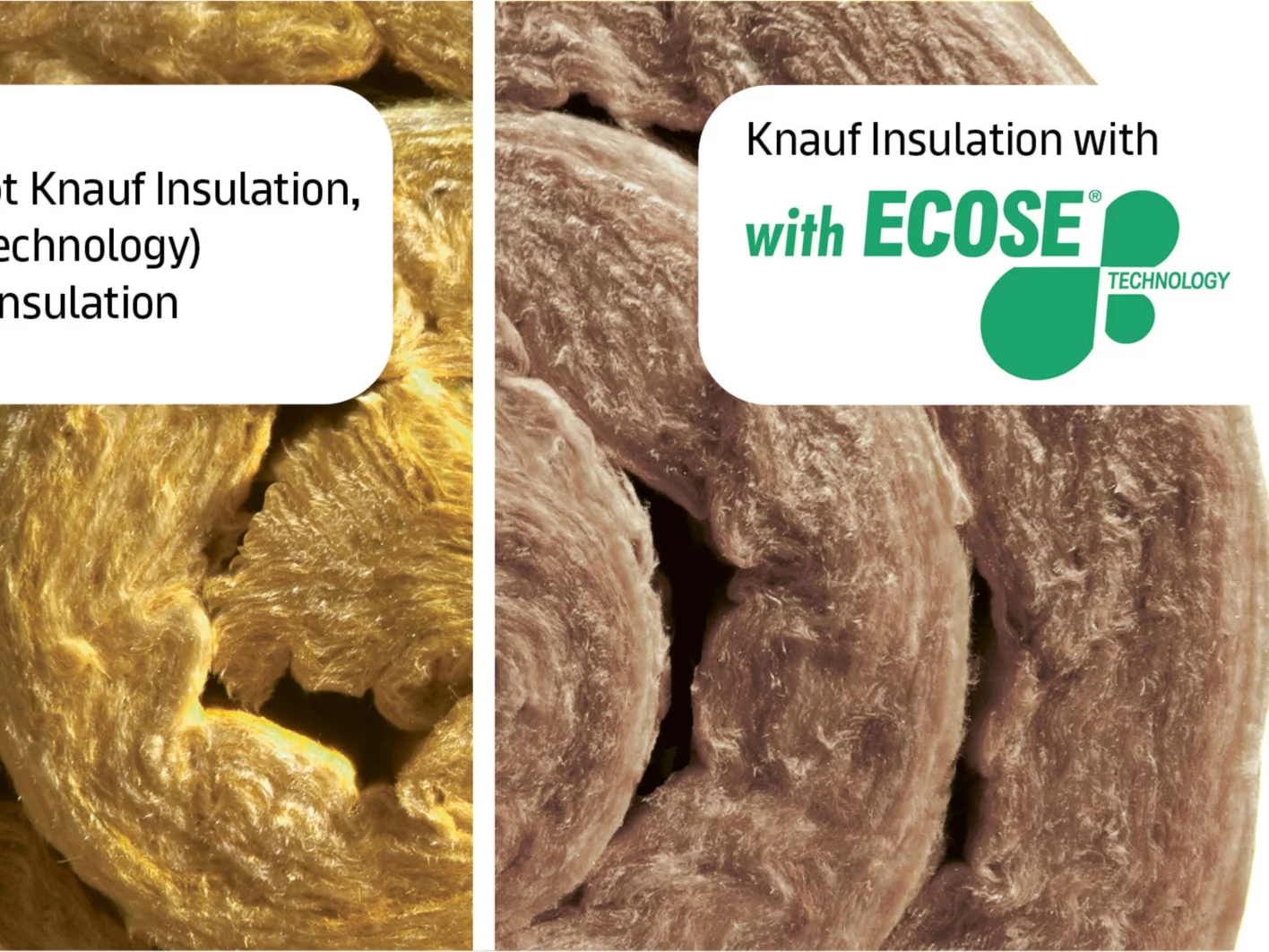ECOSE Technology, biotecnologia de origem natural | Knauf Insulation