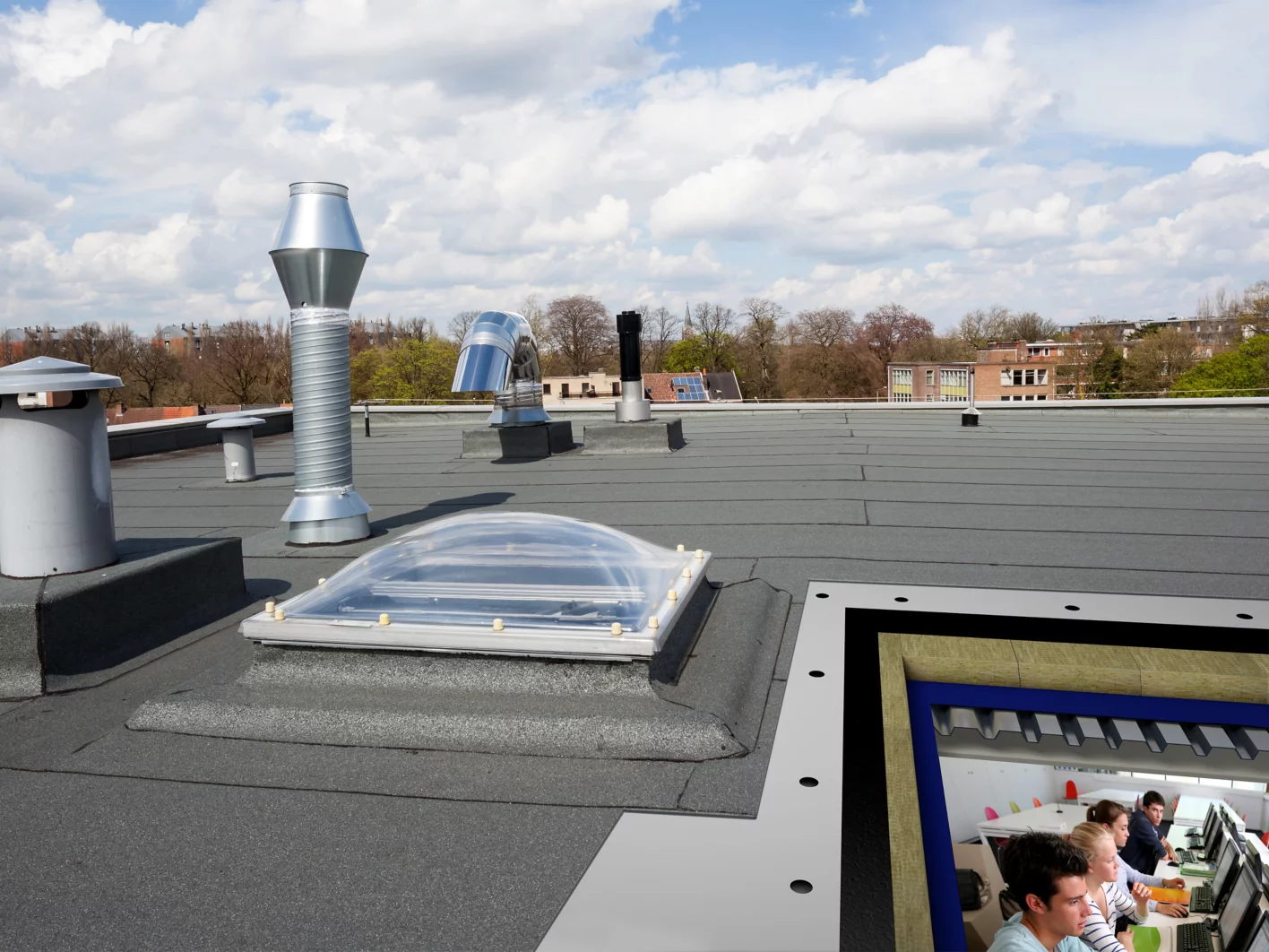 Knauf | Flat Roof Insulation For Safety, Sound & Warmth