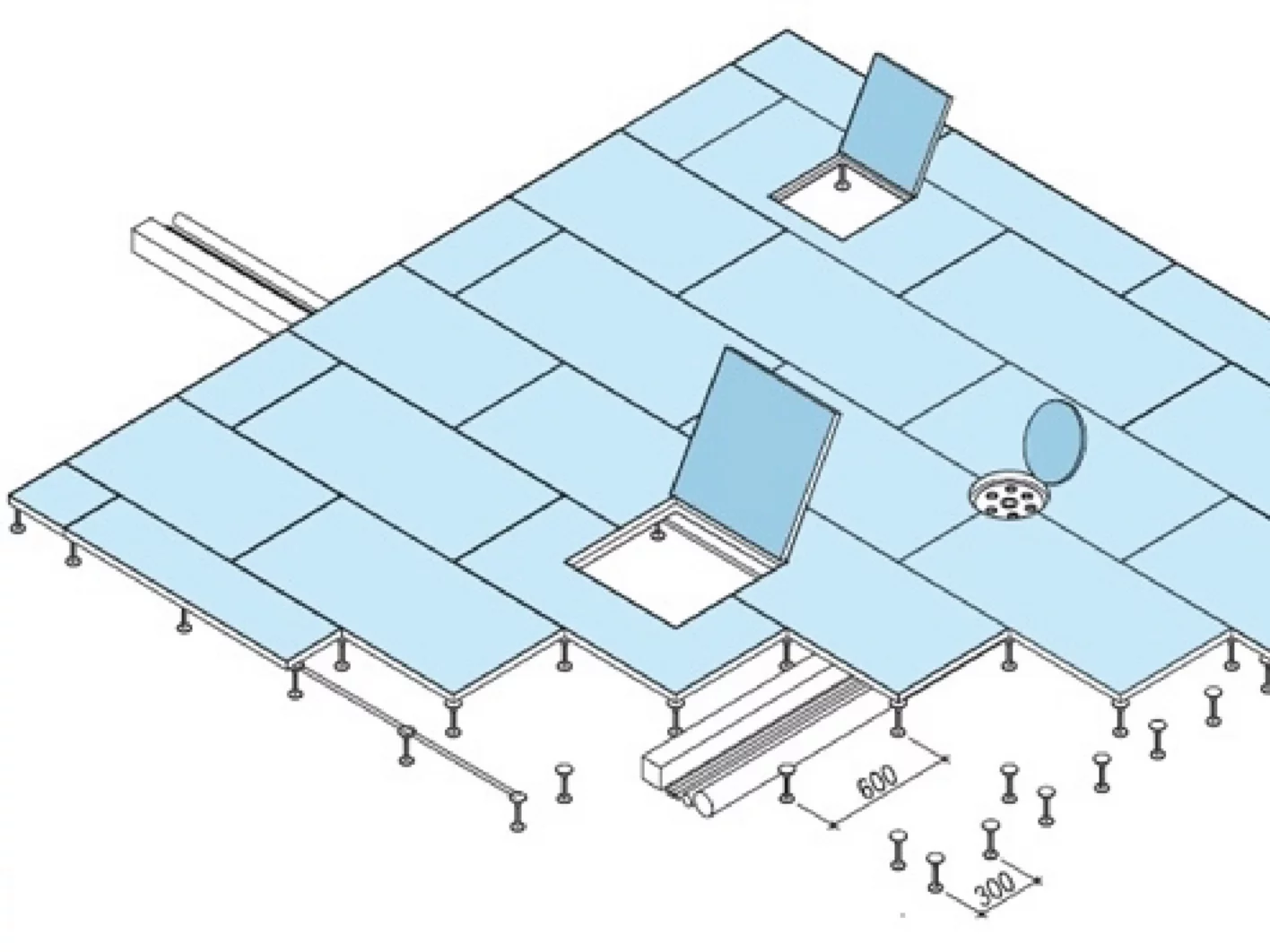 GIFAFloor DB Green Raised Floor Systems | Knauf.com