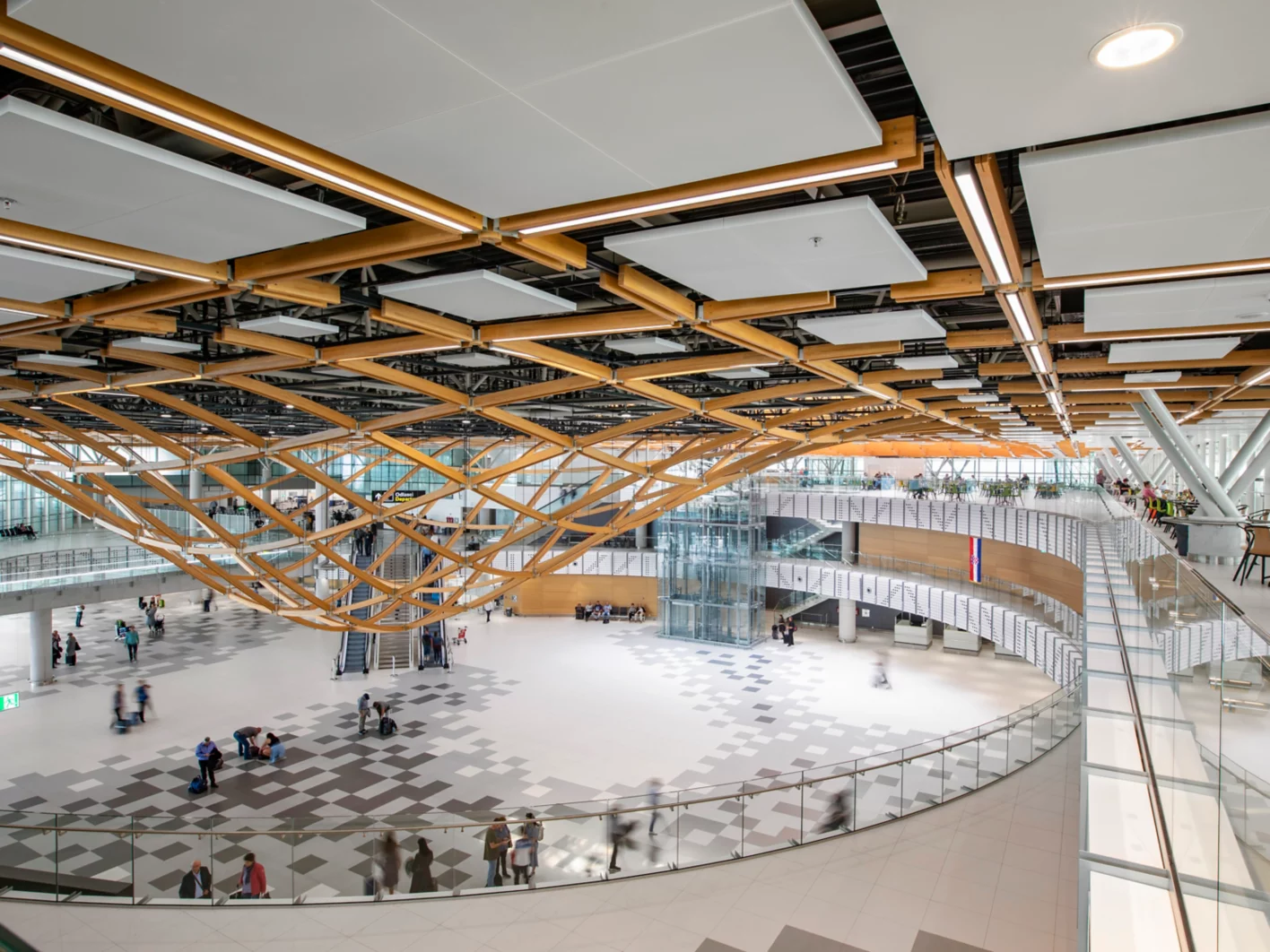 Split Airport, Split, Croatia | Ceilings