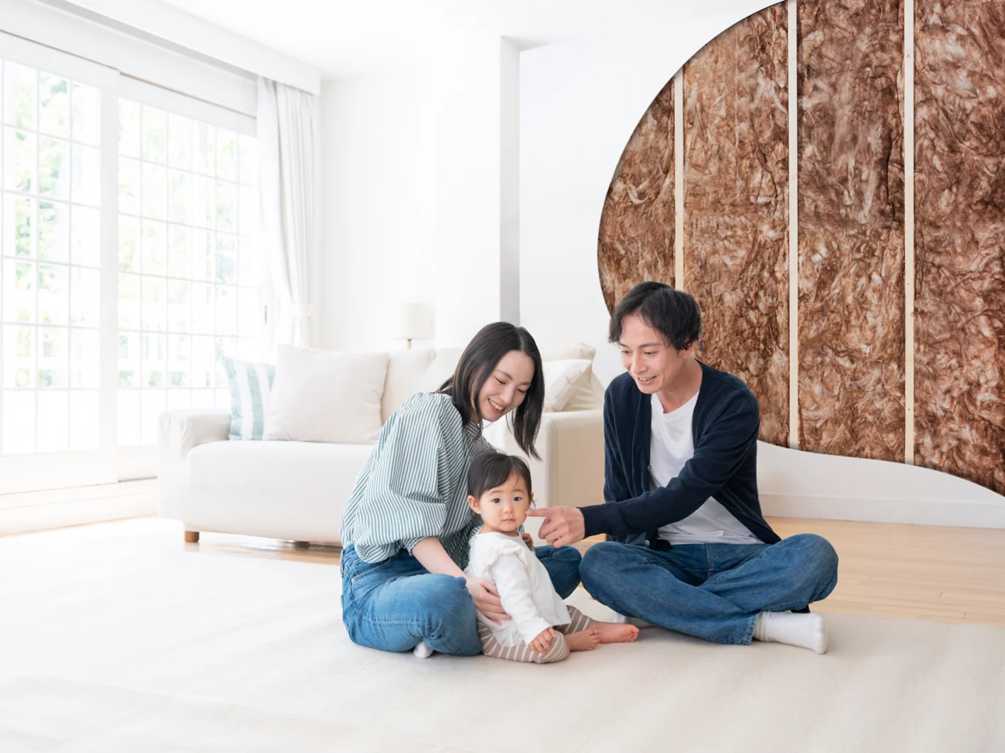 グラスウールのメリット | Knauf Insulation Japan