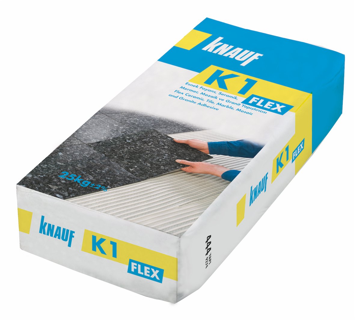 Knauf K1 FLEX - Beyaz Esnek Seramik Yapıştırıcı