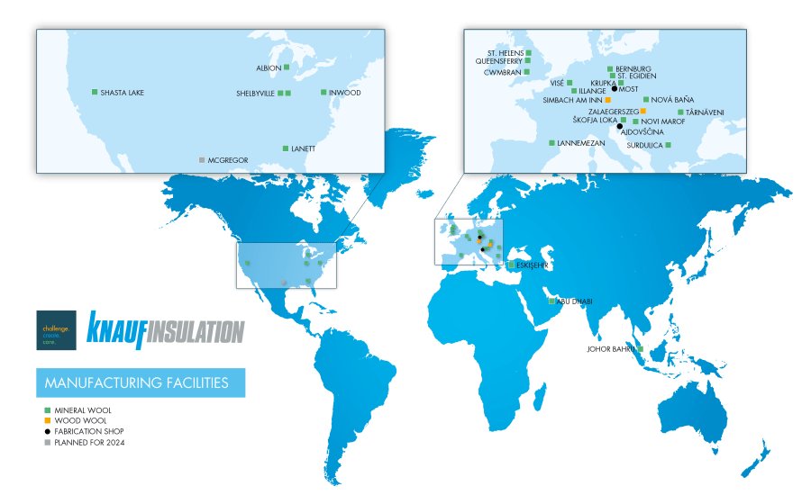 Our Locations | Knauf Insulation