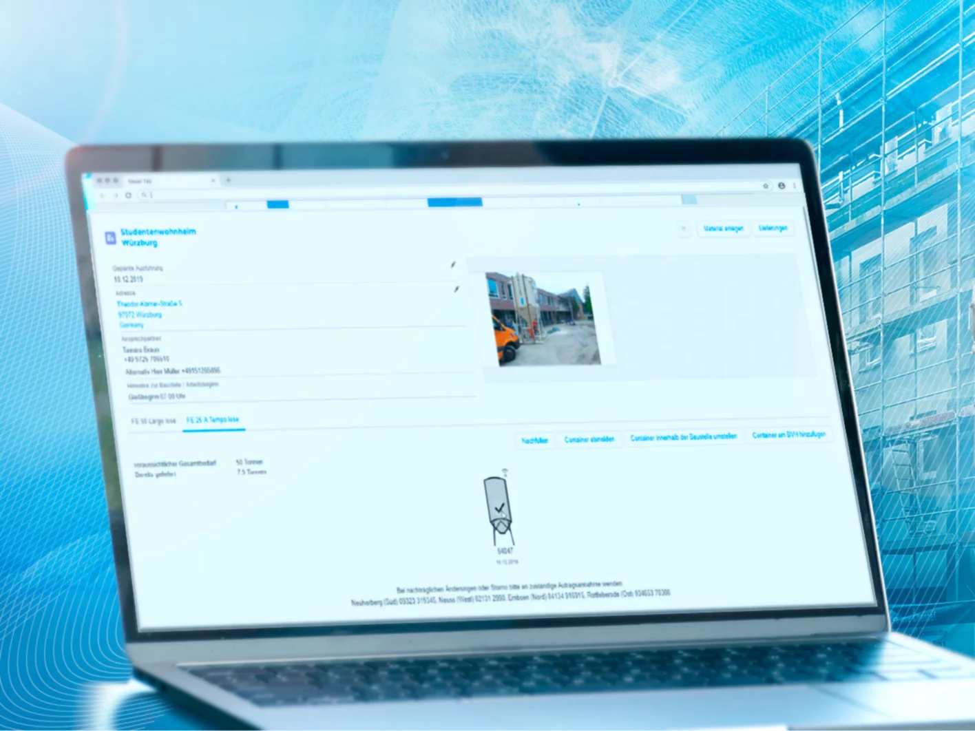 Putz- und Fassadenlogistik | Knauf