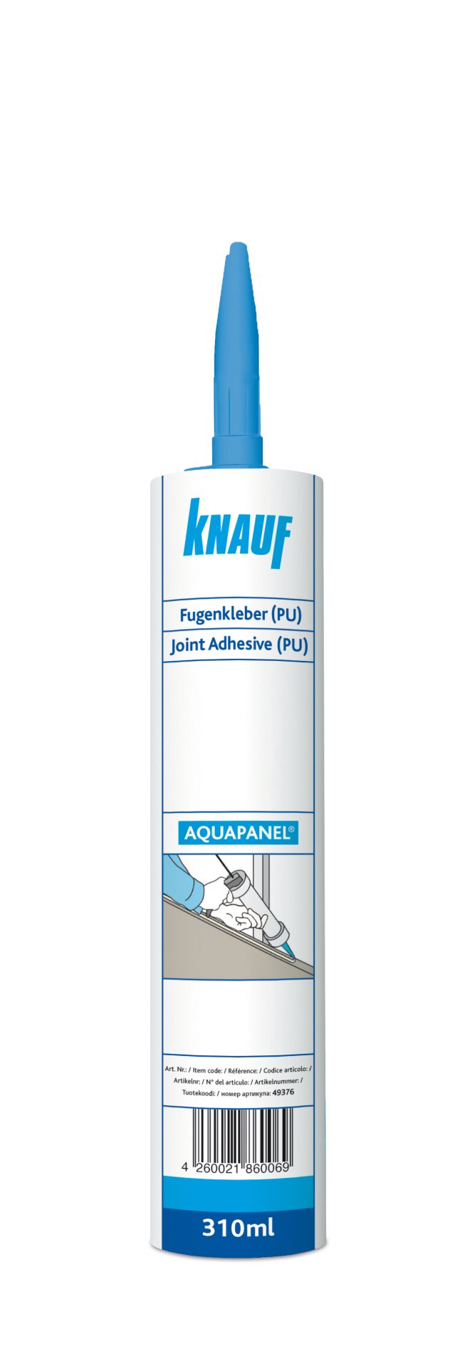 AQUAPANEL® Joint Adhesive (PU - Indoor) : Lijm voor plaat AQUAPANEL ...