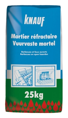 Mortier réfractaire - Produit | Knauf