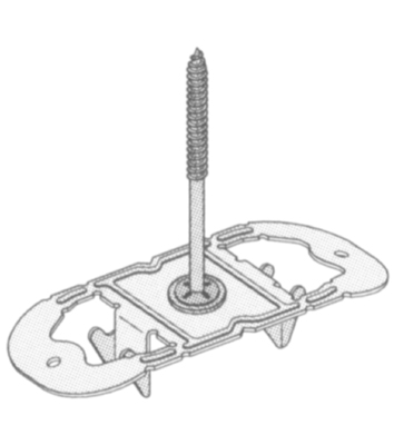 Montageclip voor CD 60/27 met schroeven - Product | Knauf