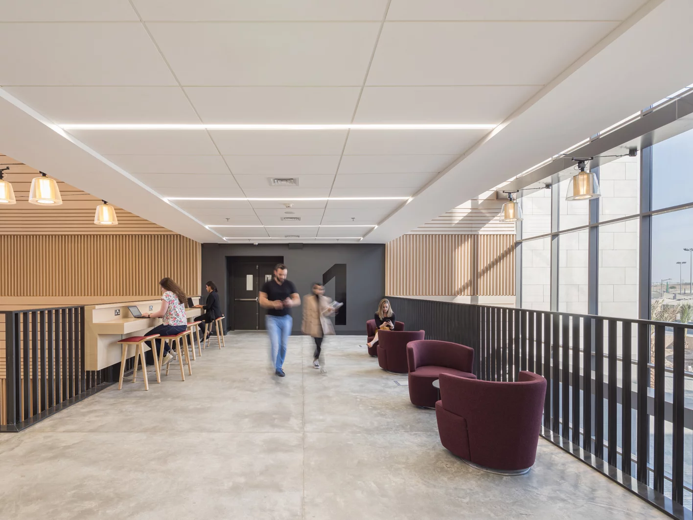 American International University, Kuwait | Ceilings | Knauf