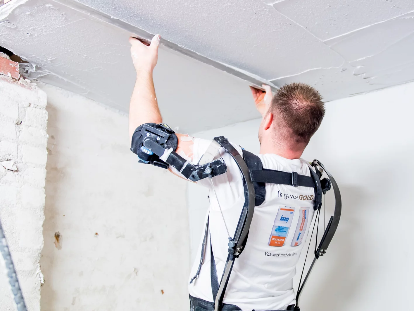 Resultaten praktijktest Exoskelet | Knauf