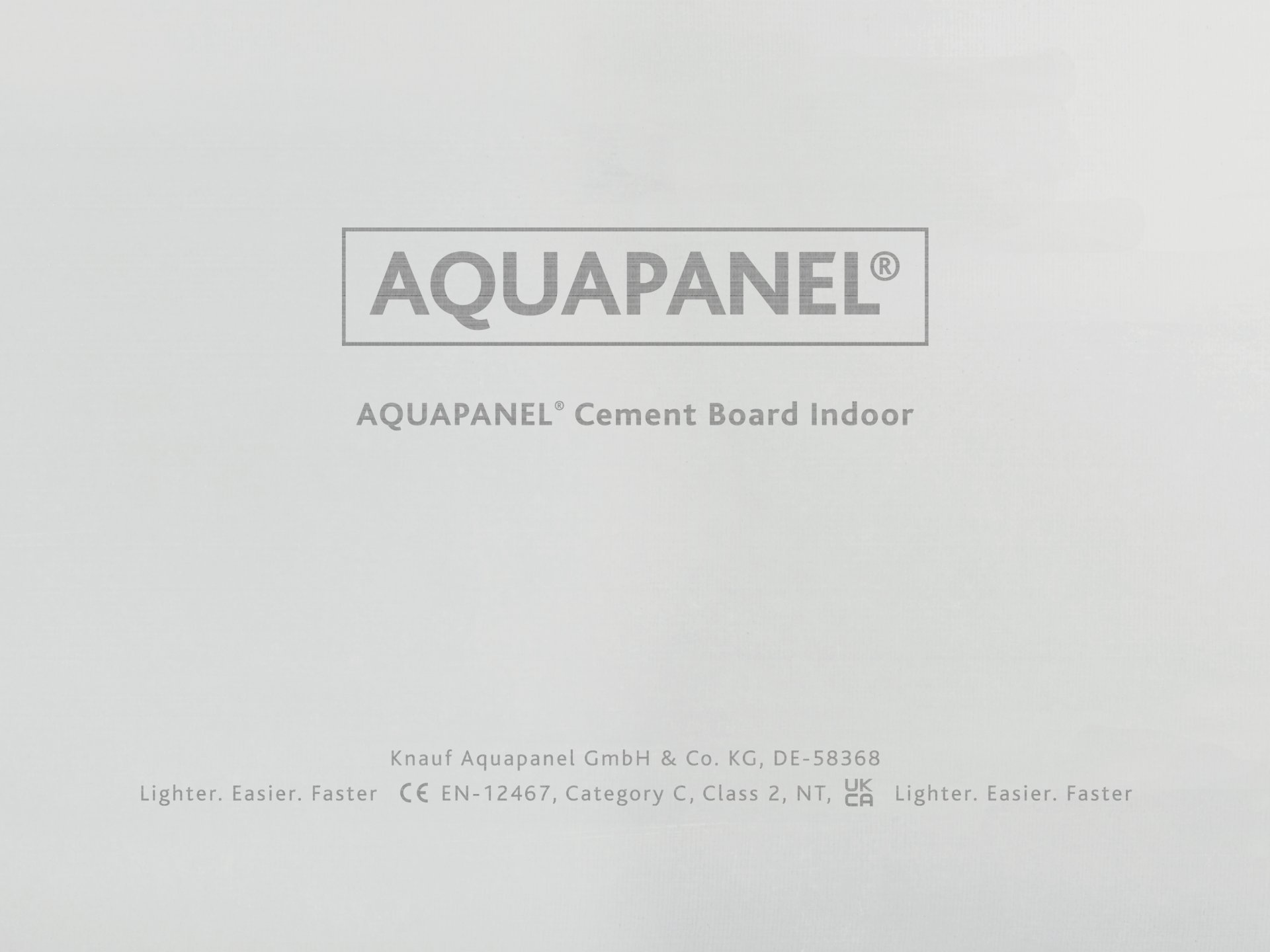 AQUAPANEL® Indoor 12.5mm X 1200mm Wide