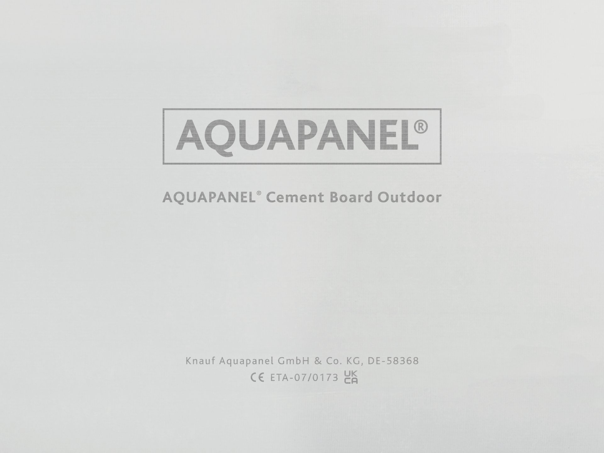 AQUAPANEL® Outdoor 12.5mm x 900mm Wide